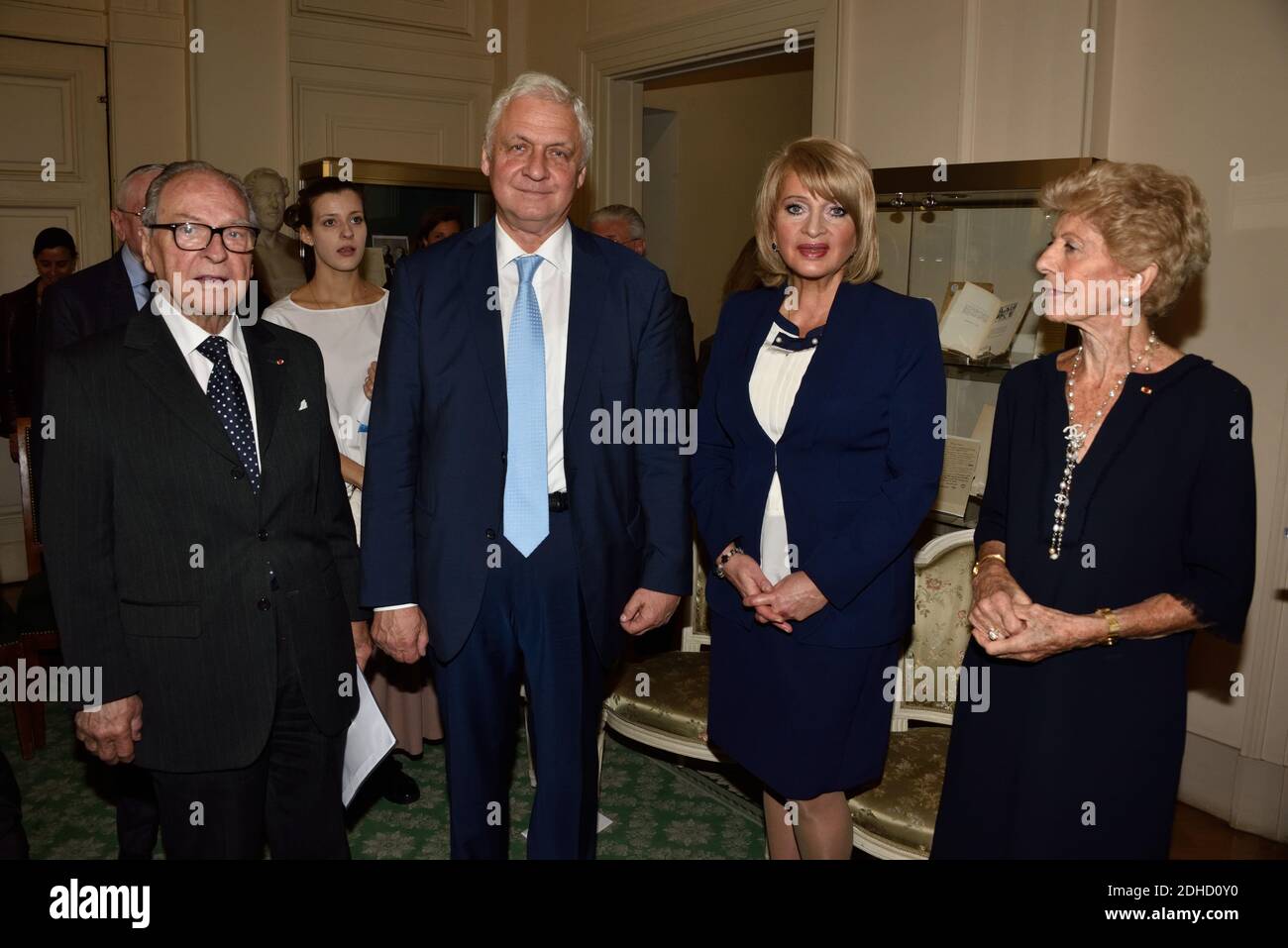 Alexandre Orlov, Alla Manilova, Gabriel de Broglie, Helene Carrere d ...