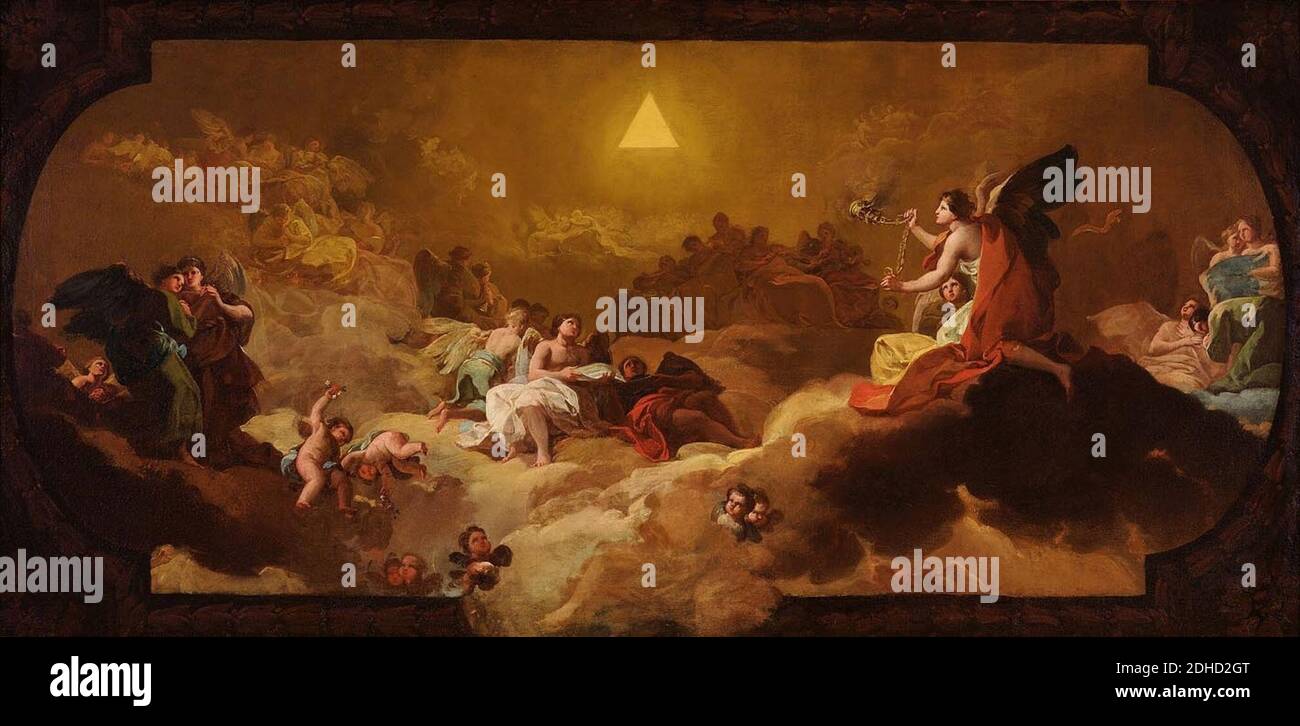 La Gloria (boceto), de Francisco de Goya Stock Photo - Alamy