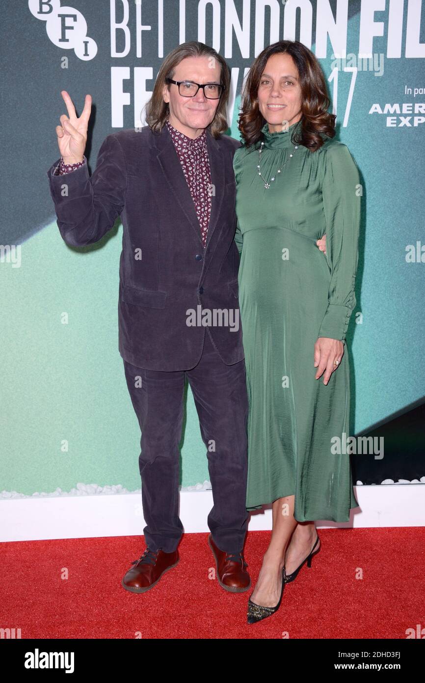 Stephen Woolley and Elizabeth Karlsen attending On Chesil Beach during ...