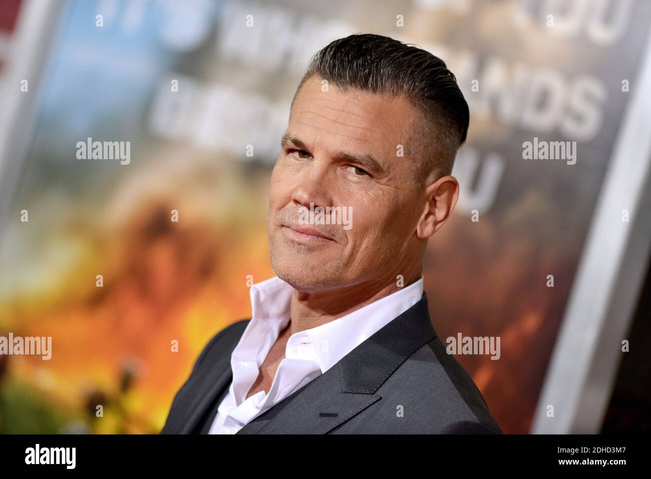 Josh Brolin attends the Premiere of Columbia Pictures Only The Brave at ...