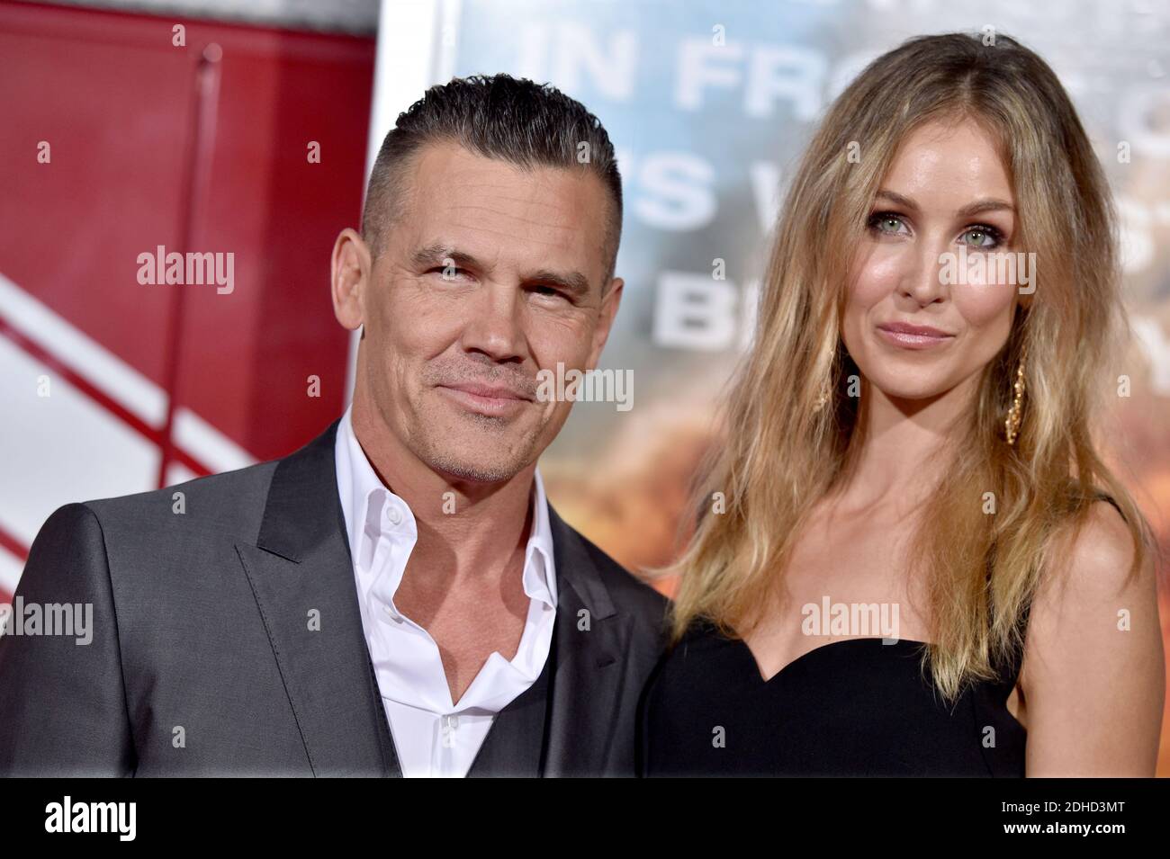 Josh Brolin, Kathyrn Boyd attend the Premiere of Columbia Pictures Only ...