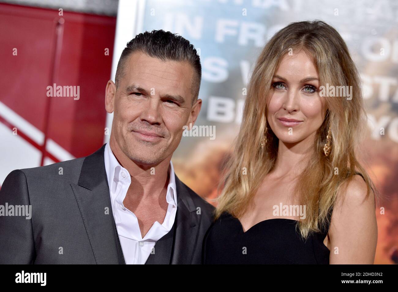 Josh Brolin, Kathyrn Boyd attend the Premiere of Columbia Pictures Only ...