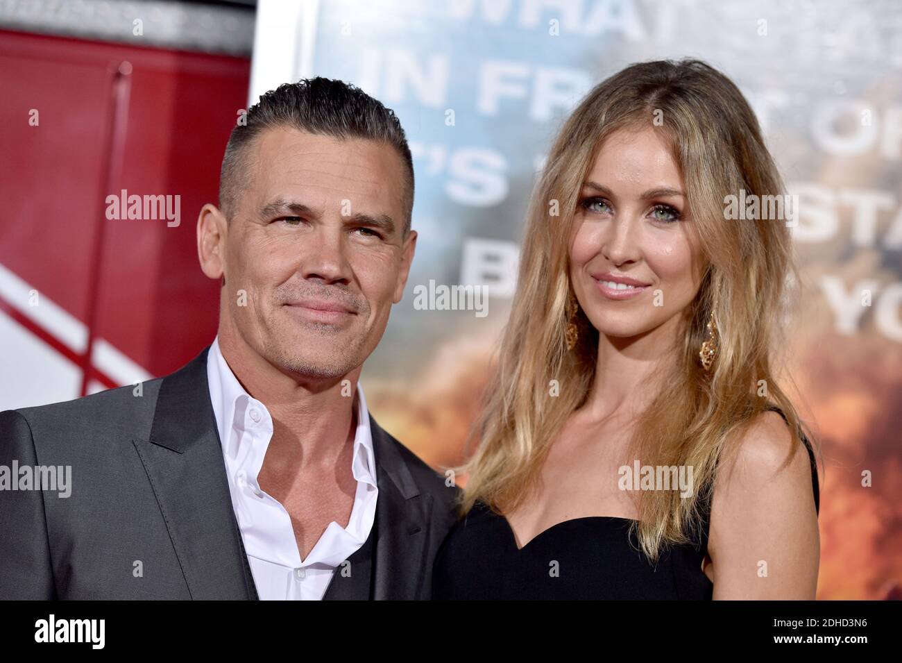 Josh Brolin, Kathyrn Boyd attend the Premiere of Columbia Pictures Only ...