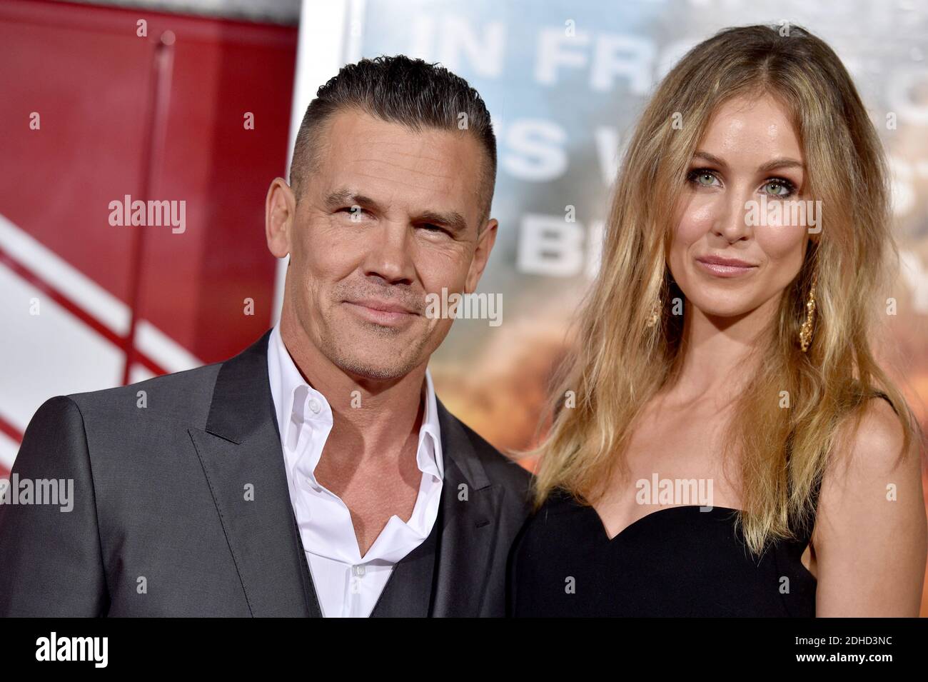 Josh Brolin, Kathyrn Boyd attend the Premiere of Columbia Pictures Only ...