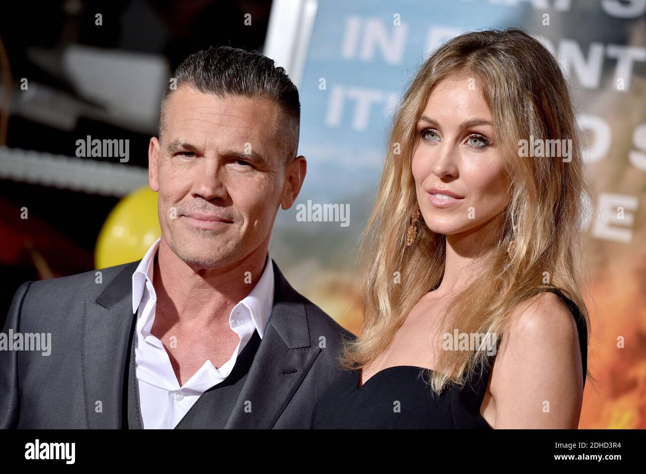 Josh Brolin, Kathyrn Boyd attend the Premiere of Columbia Pictures Only ...