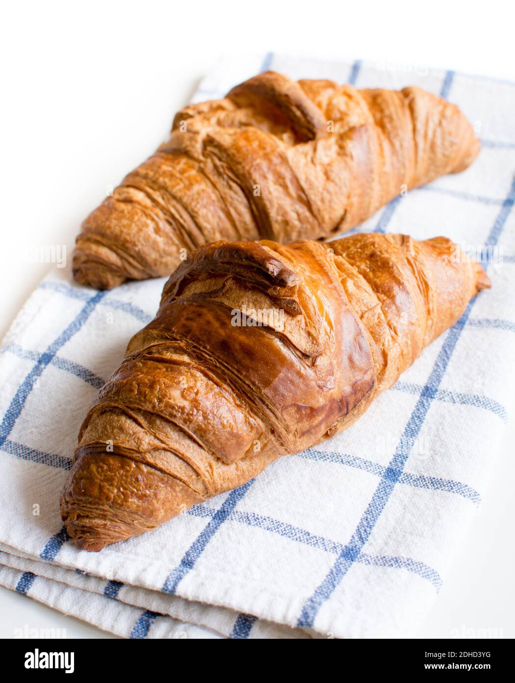 Fresh and tasty croissant Stock Photo - Alamy