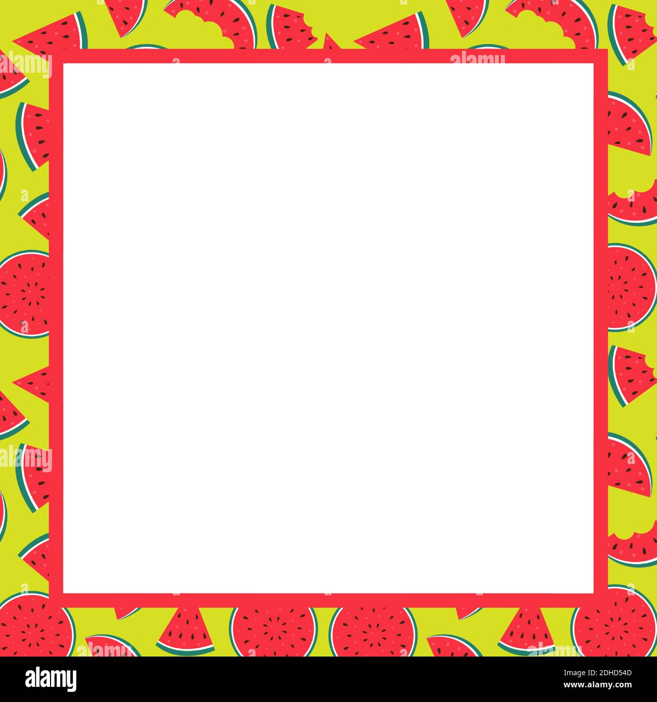 Watermelon Page Border