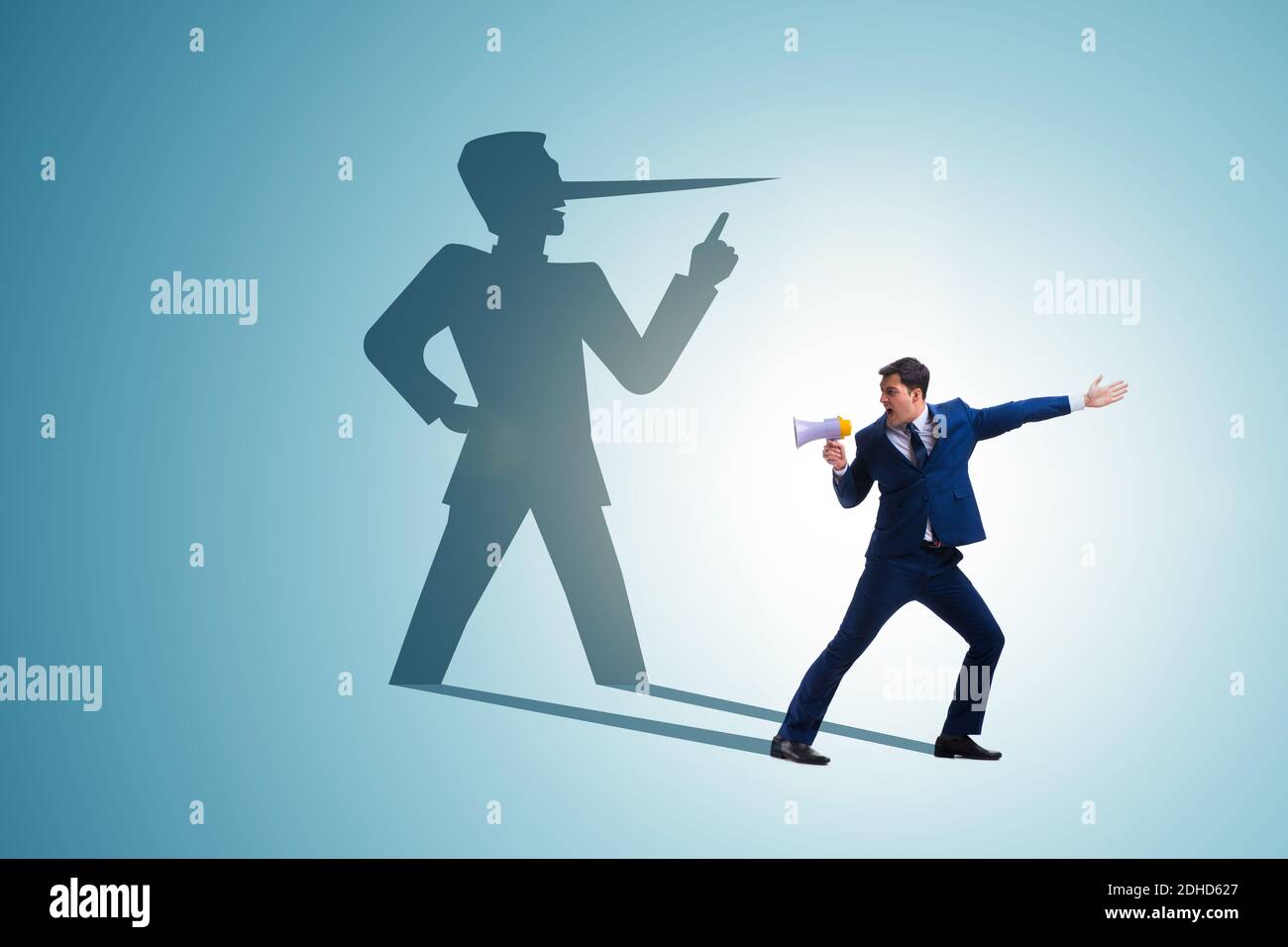Businessman liar hi-res stock photography and images - Alamy