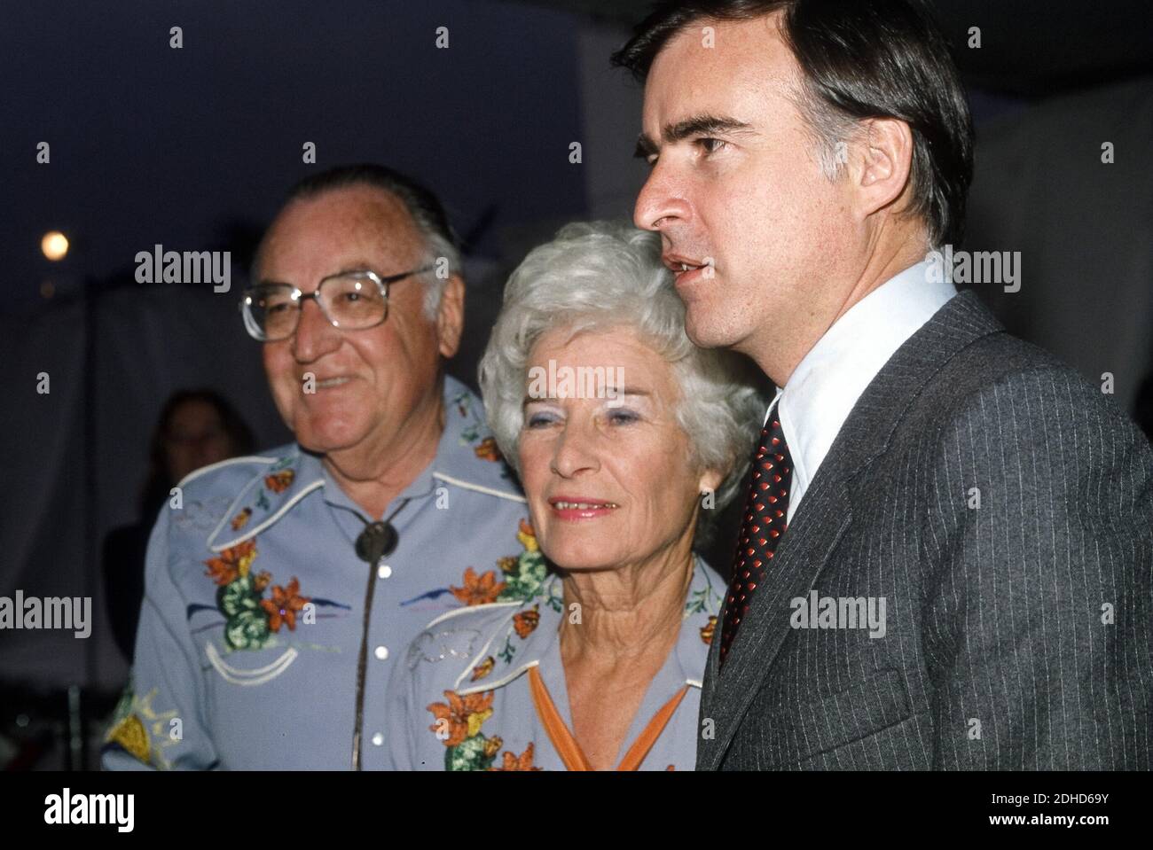 California Governor Gerald "Jerry" Brown with mother and father, circa ...