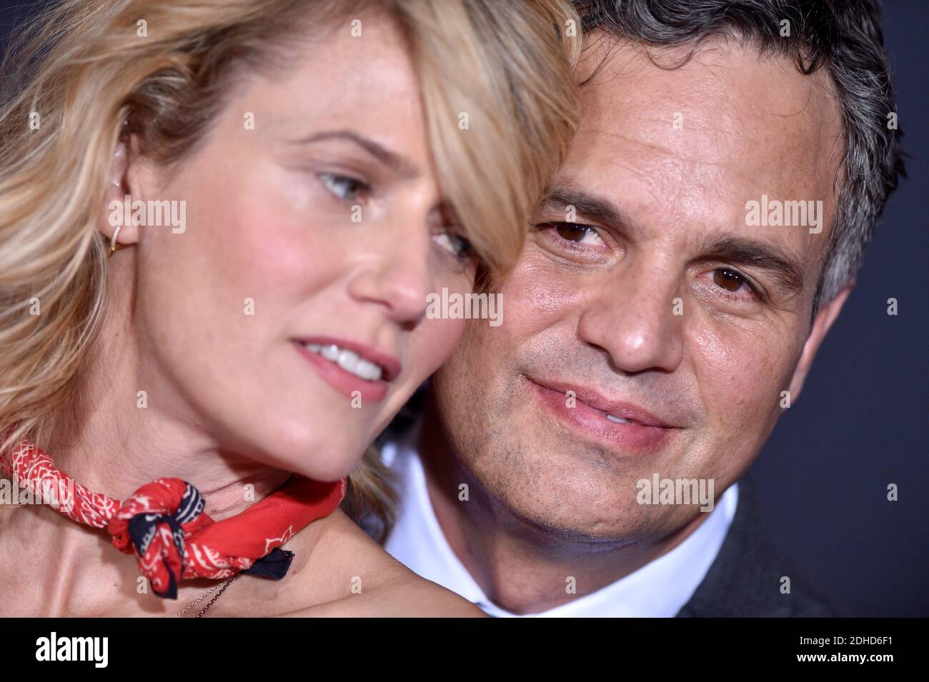 Mark Ruffalo and Sunrise Coigney attend the premiere of Disney and ...