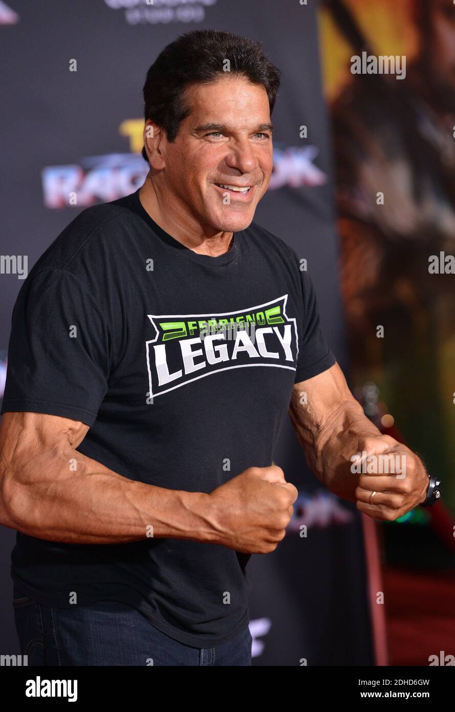 Lou Ferrigno attends the premiere of Disney and Marvel's 'Thor ...