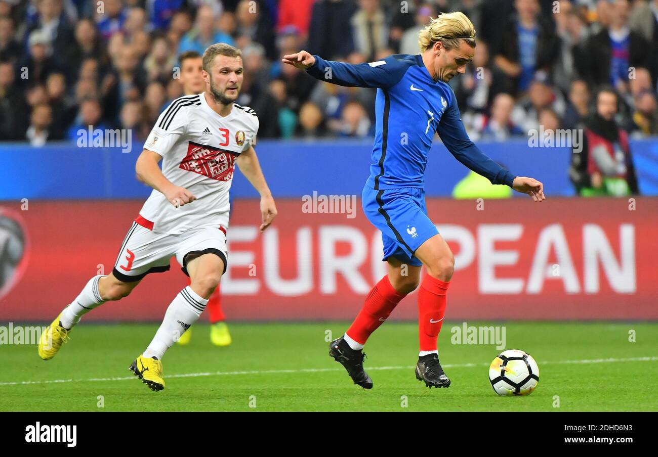 France's Antoine Griezmann during the World Cup Group A qualifying ...