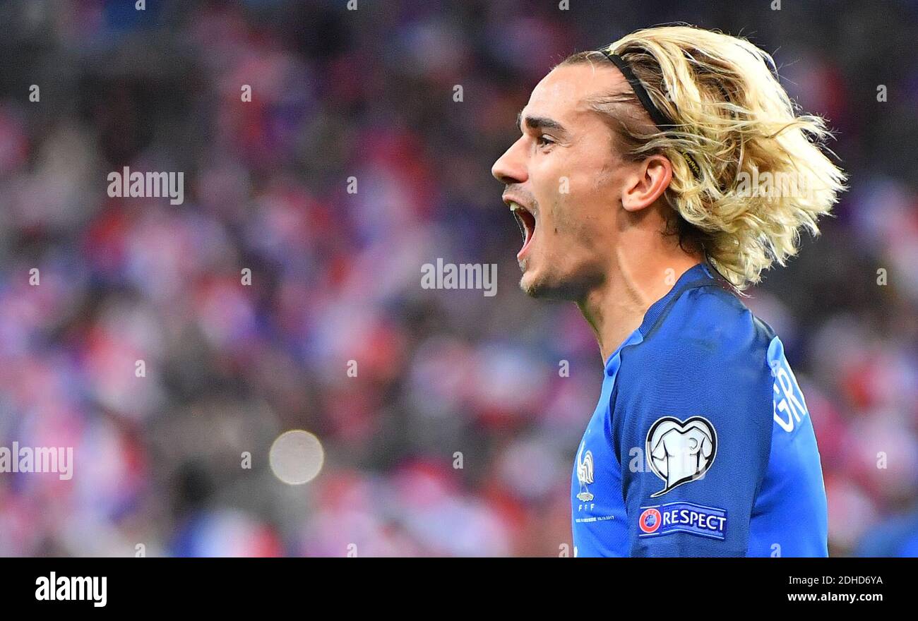 France's Antoine Griezmann during the World Cup Group A qualifying ...