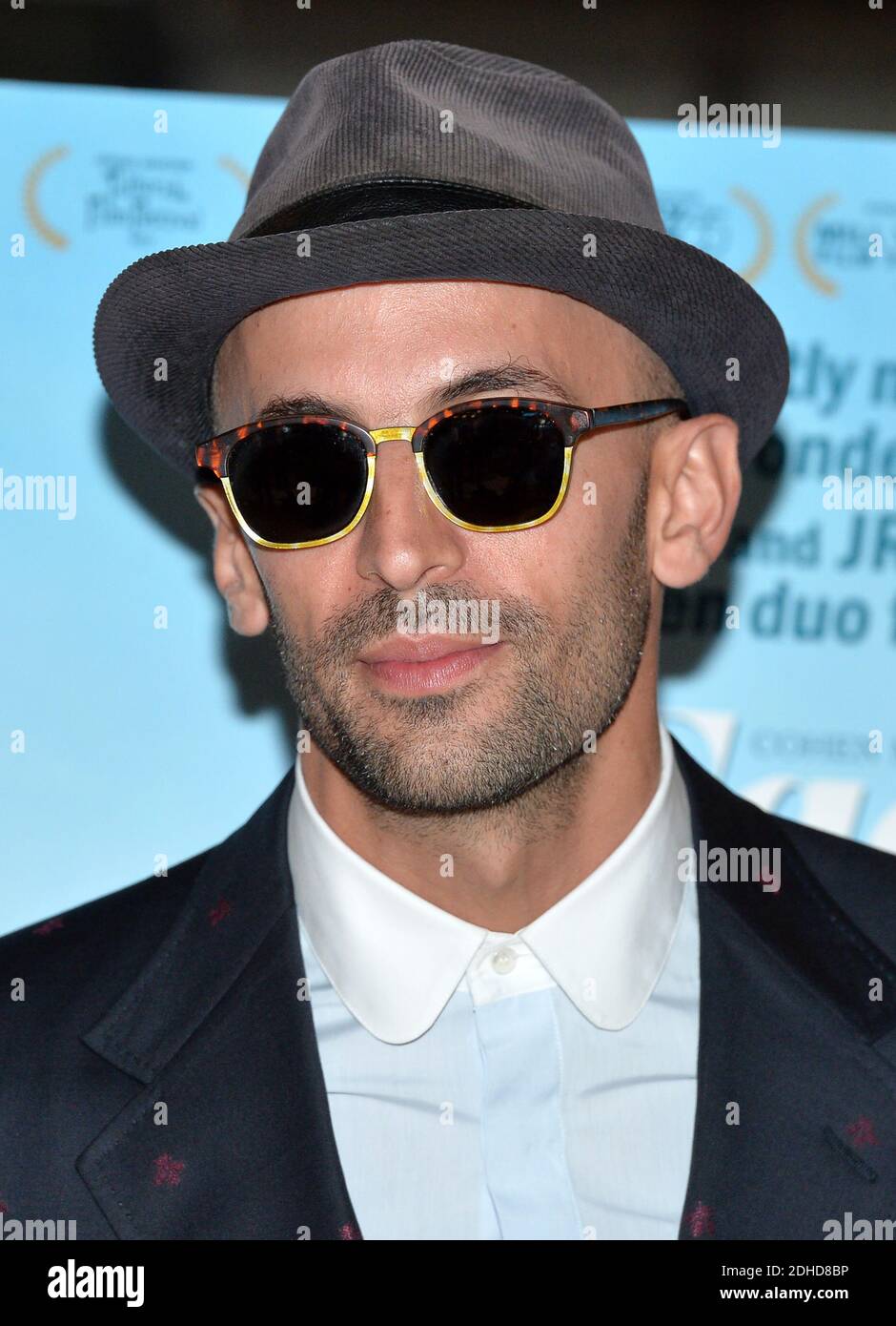 JR attends the Los Angeles Premiere of Faces Places at the Silver ...