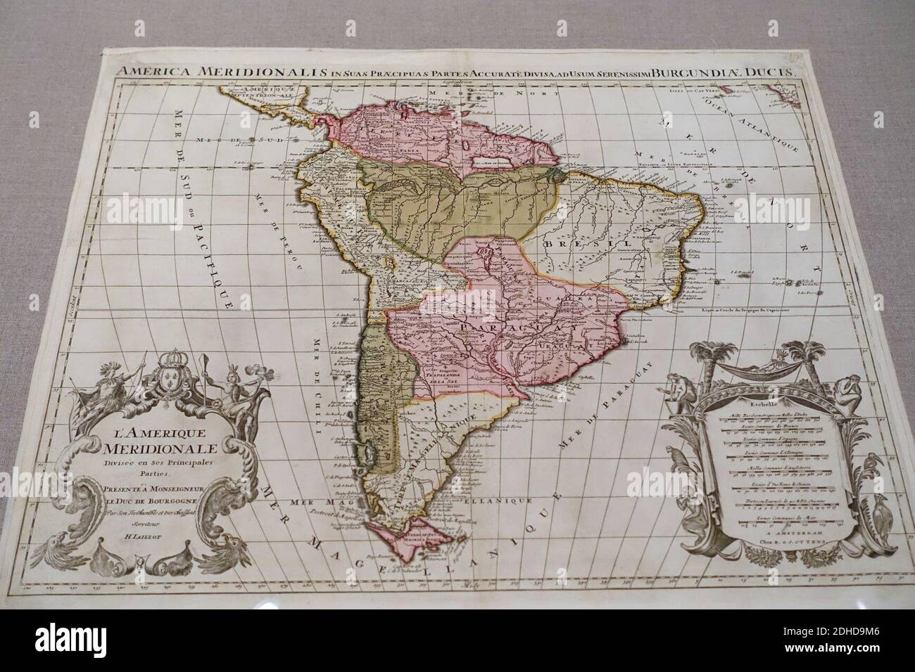 L'Amerique Meridionale divisée en ses principales parties..., Alexis ...