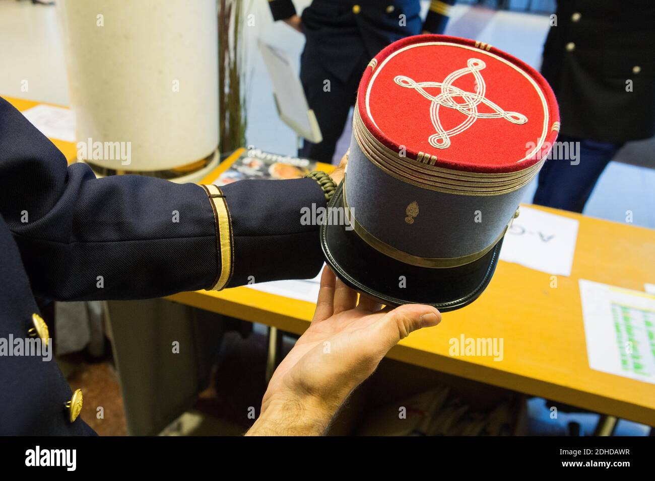 National day of the reservist at the "Ecole Militaire" in Paris ...