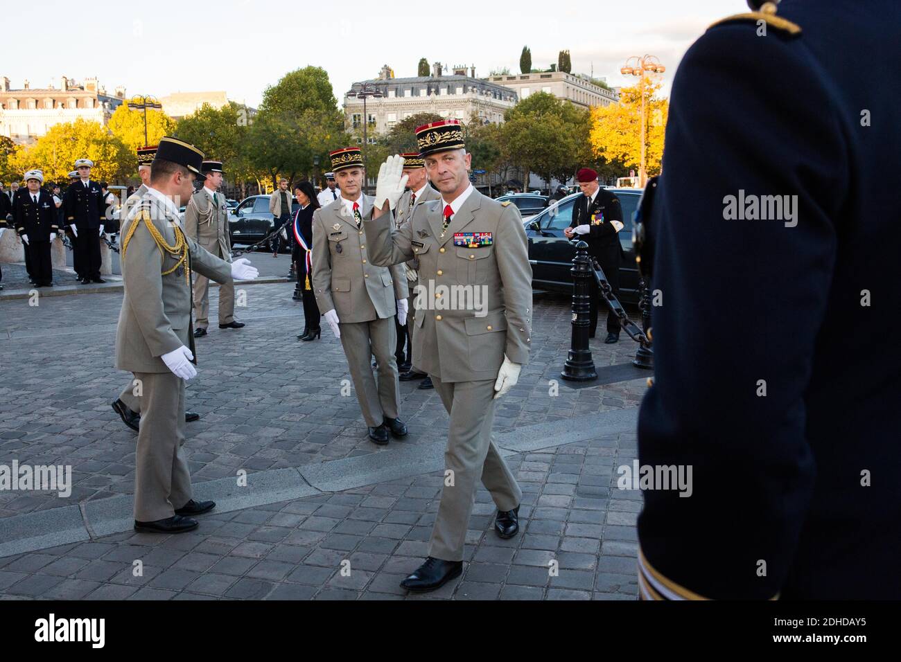 General François Lecointre, Chief of the Defence Staff, on National day ...