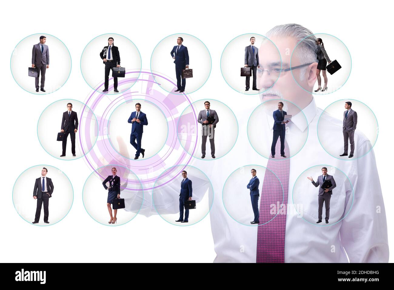 Employment fair Cut Out Stock Images & Pictures - Alamy