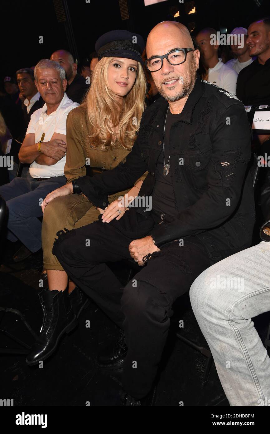 Pascal Obispo and his wife Julie Hantson attend the international ...