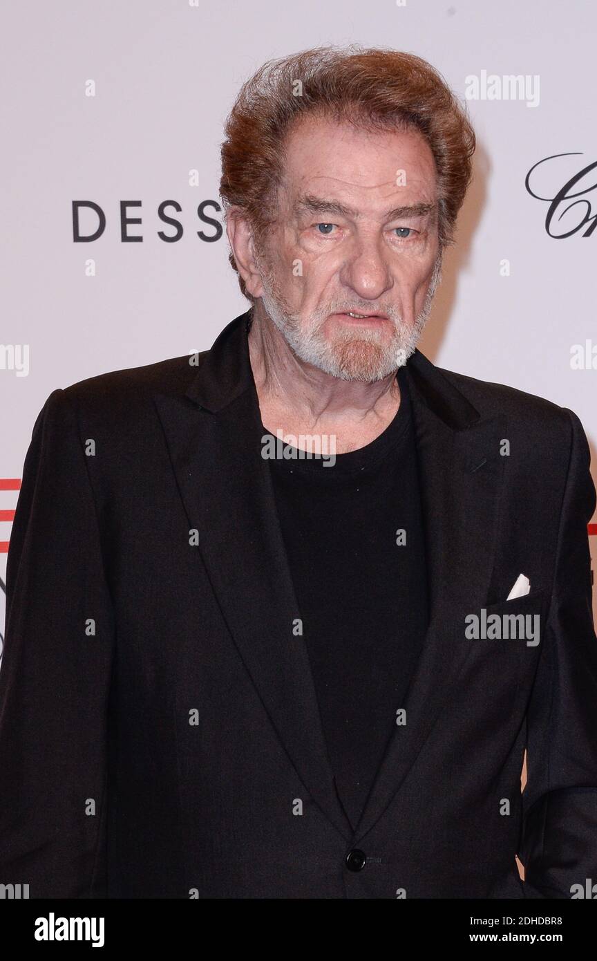 Eddy Mitchell attending a photocall during the opening ceremony of the ...