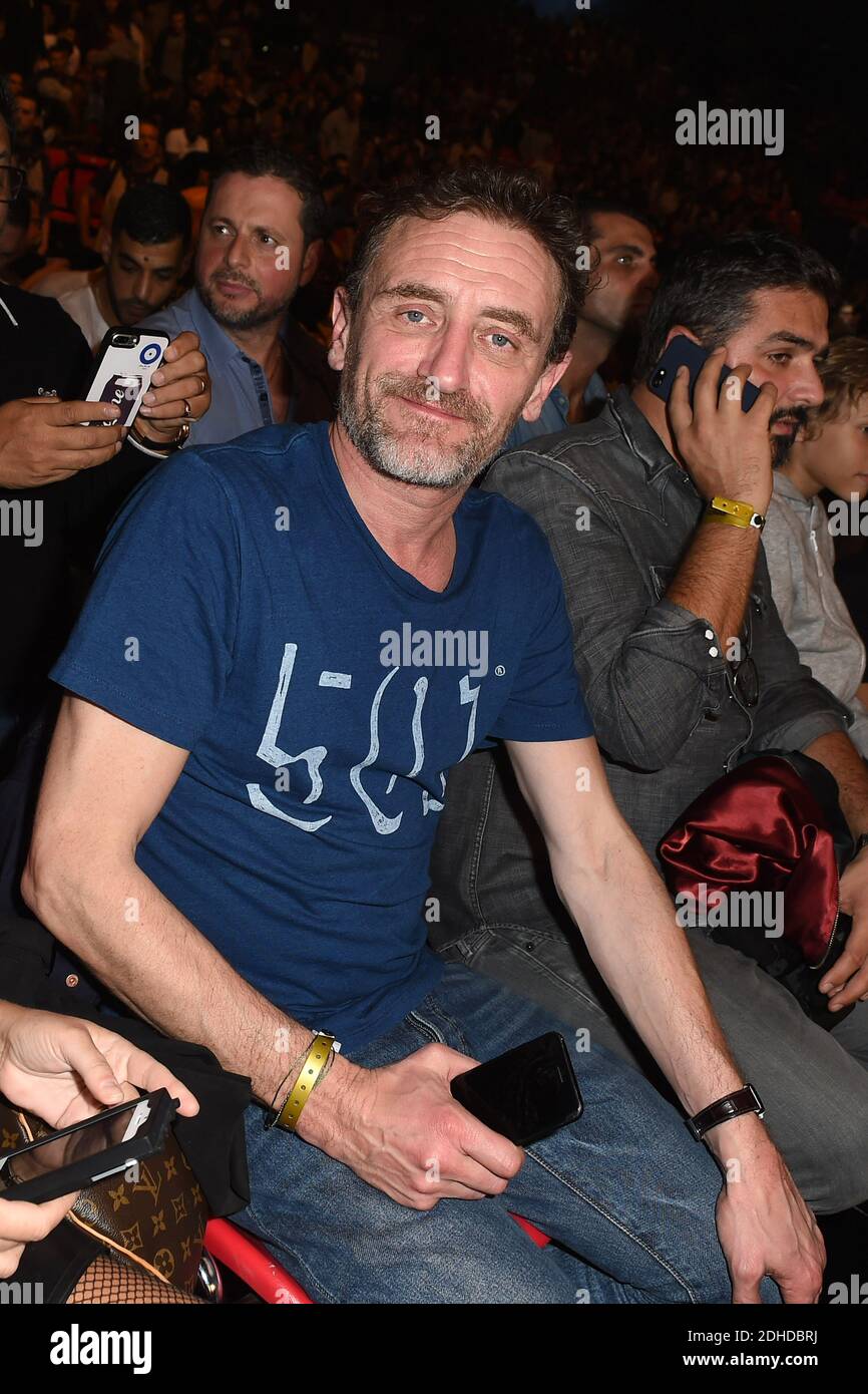 Jean-Paul Rouvre attends the international heavyweight Boxing Match between Tony Yoka and ...