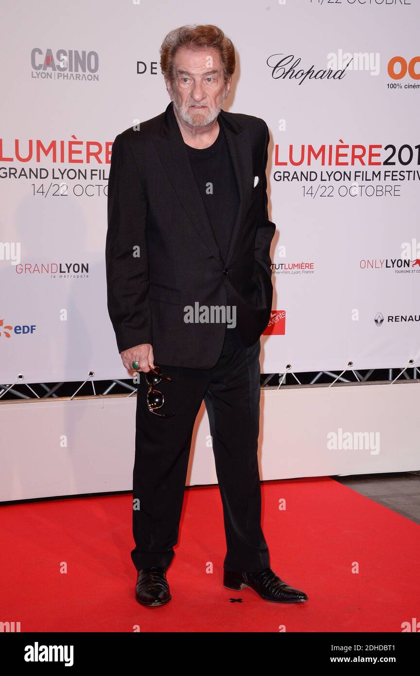 Eddy Mitchell attending a photocall during the opening ceremony of the ...