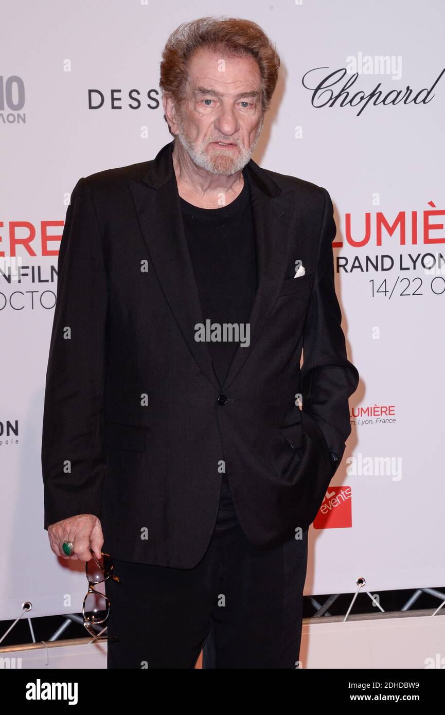Eddy Mitchell attending a photocall during the opening ceremony of the ...