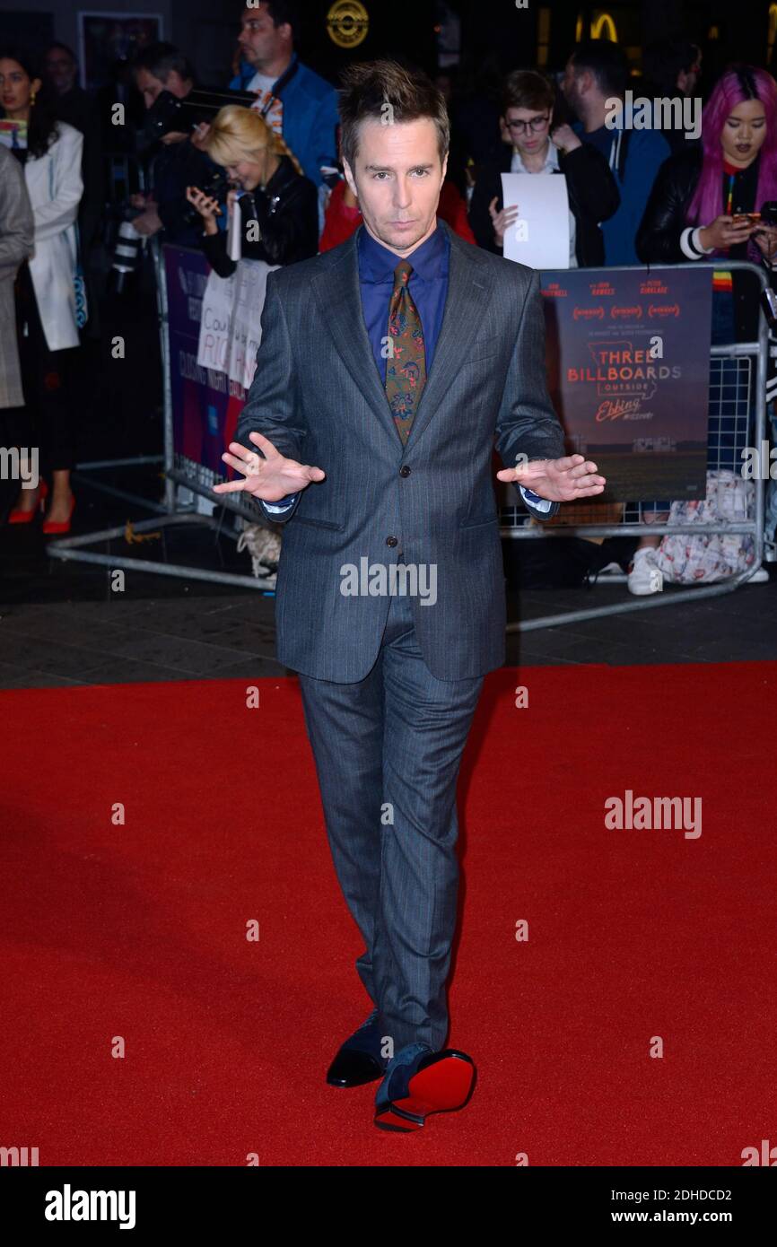 Sam Rockwell attending Three Billboards Outside Ebbing, Missouri ...
