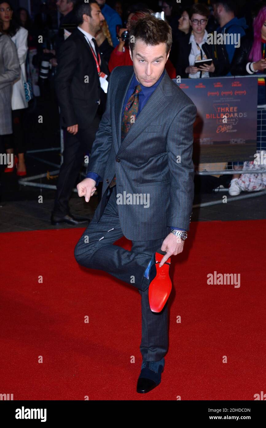 Sam Rockwell attending Three Billboards Outside Ebbing, Missouri ...
