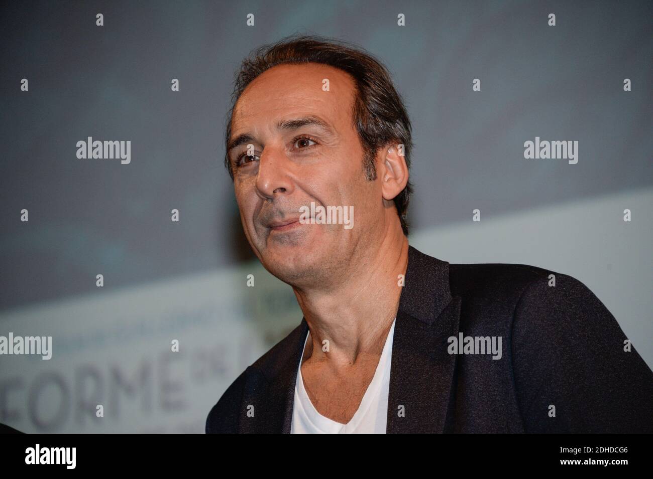Alexandre Desplat attending the premiere of the movie The Shape Of ...