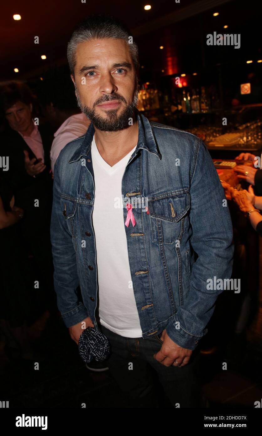Anthony Dupray lors du Cocktail Octobre Rose au Fidele a Paris, France ...
