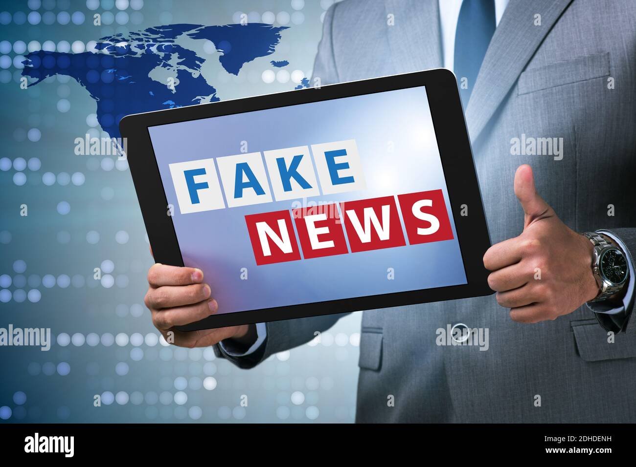 Fake news concept in information manipulation concept Stock Photo - Alamy