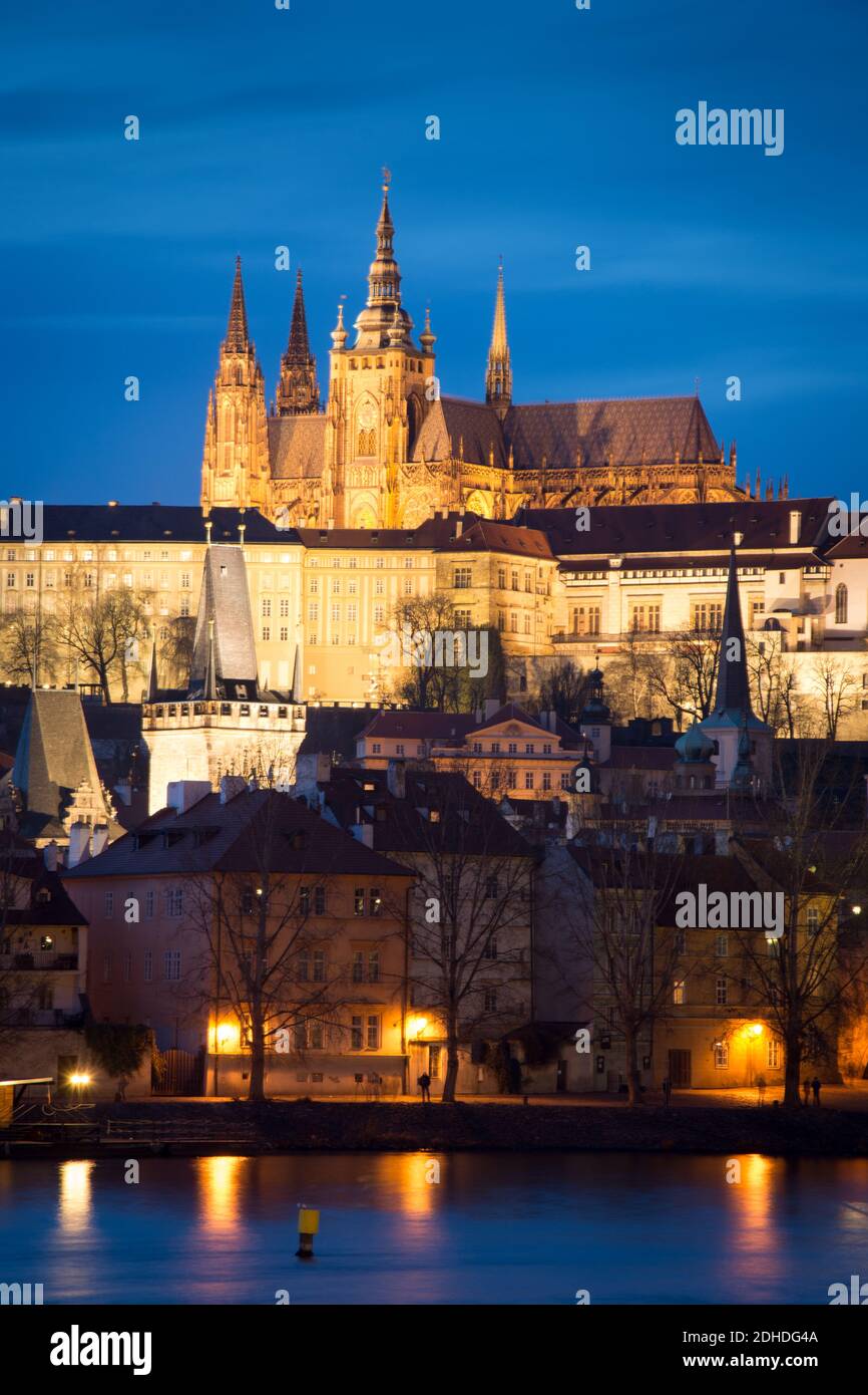 Prague. Panoramic image of Prague, capital city of Czech Republic Stock ...