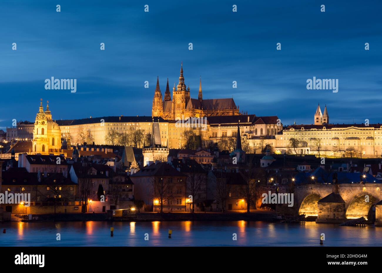 Prague. Panoramic image of Prague, capital city of Czech Republic Stock ...