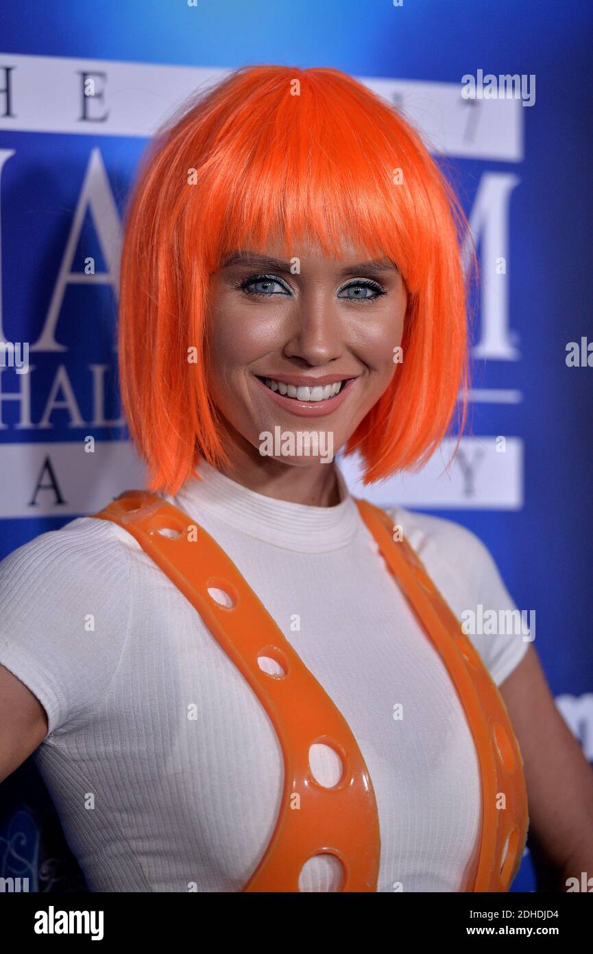 Nicky Whelan attends the 2017 Maxim Halloween Party on October 21st ...