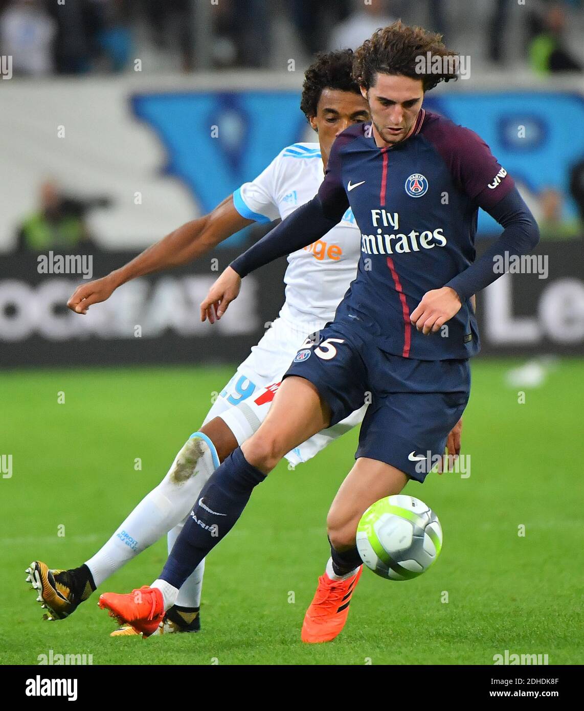 Paris Saint-Germain's Adrien Rabiot during the French Ligue 1 Olympique ...