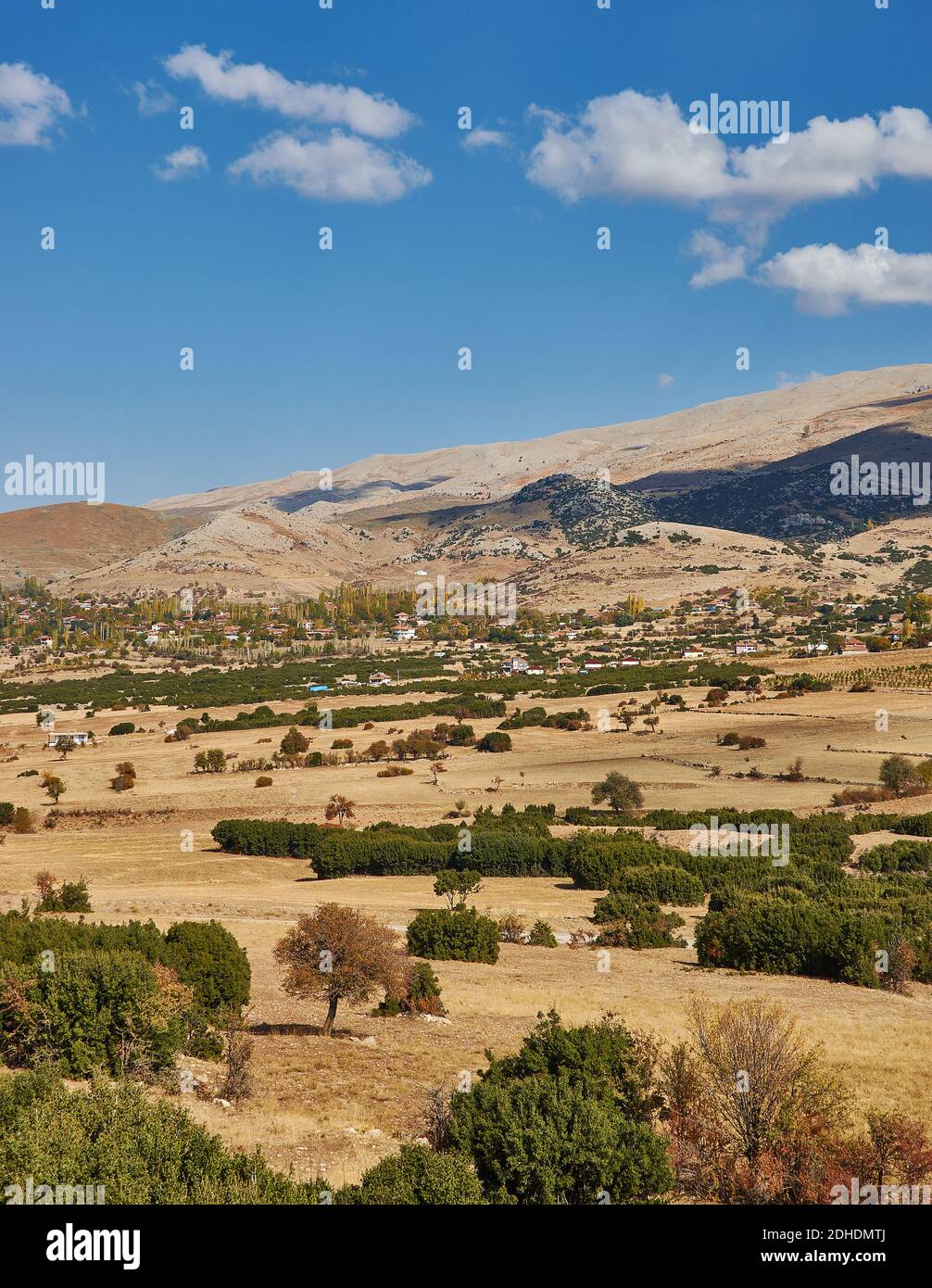 Rural landscape turkish mountain village hi-res stock photography and ...