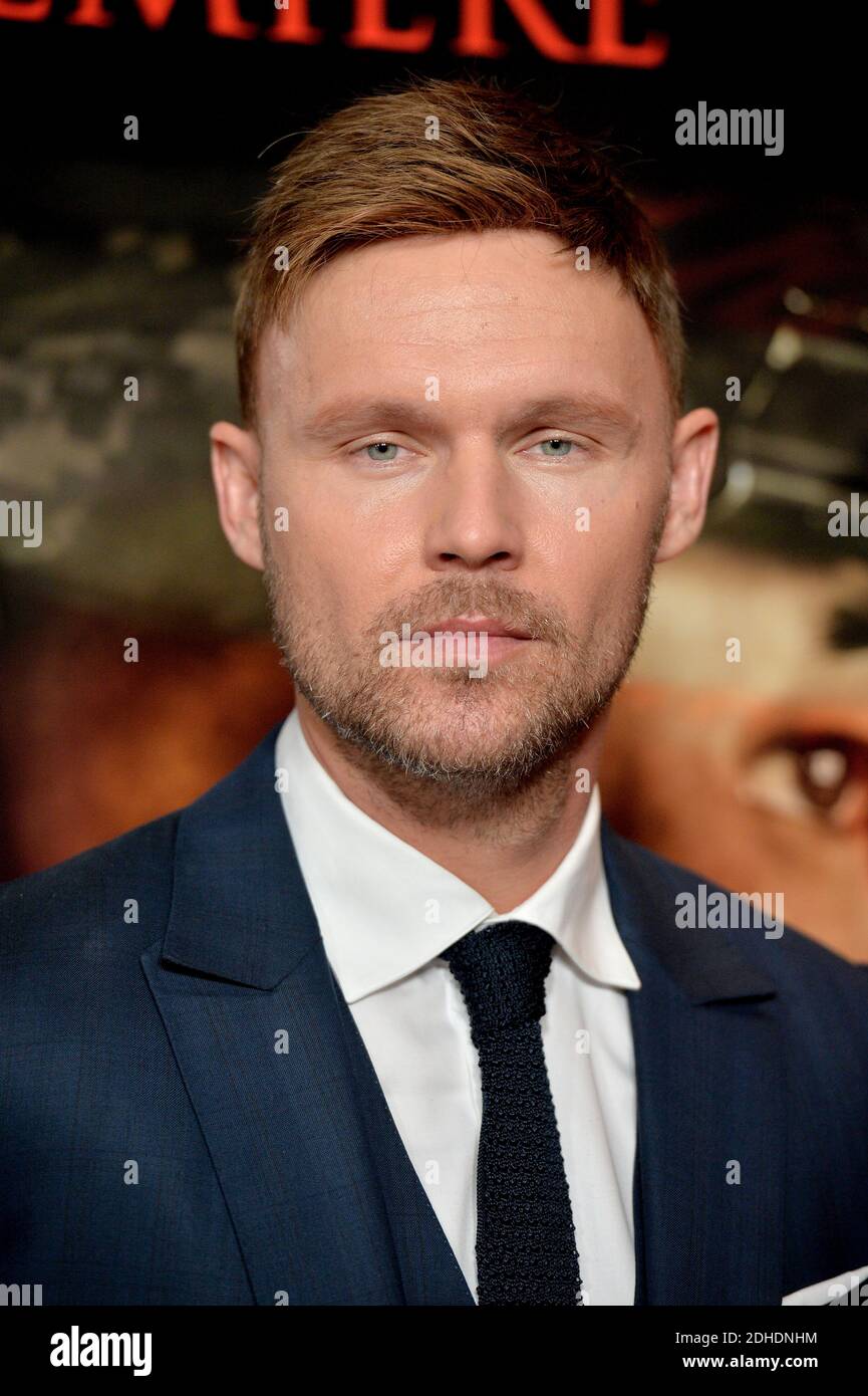 Scott Haze attends the Thank You for Your Service Premiere at the Regal ...