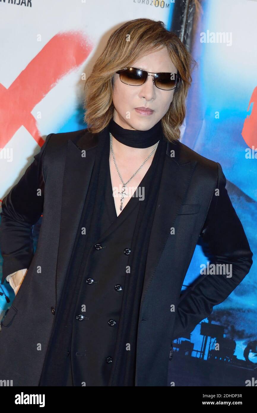 Yoshiki Hayashi better known by his stage name Yoshiki attends the ...