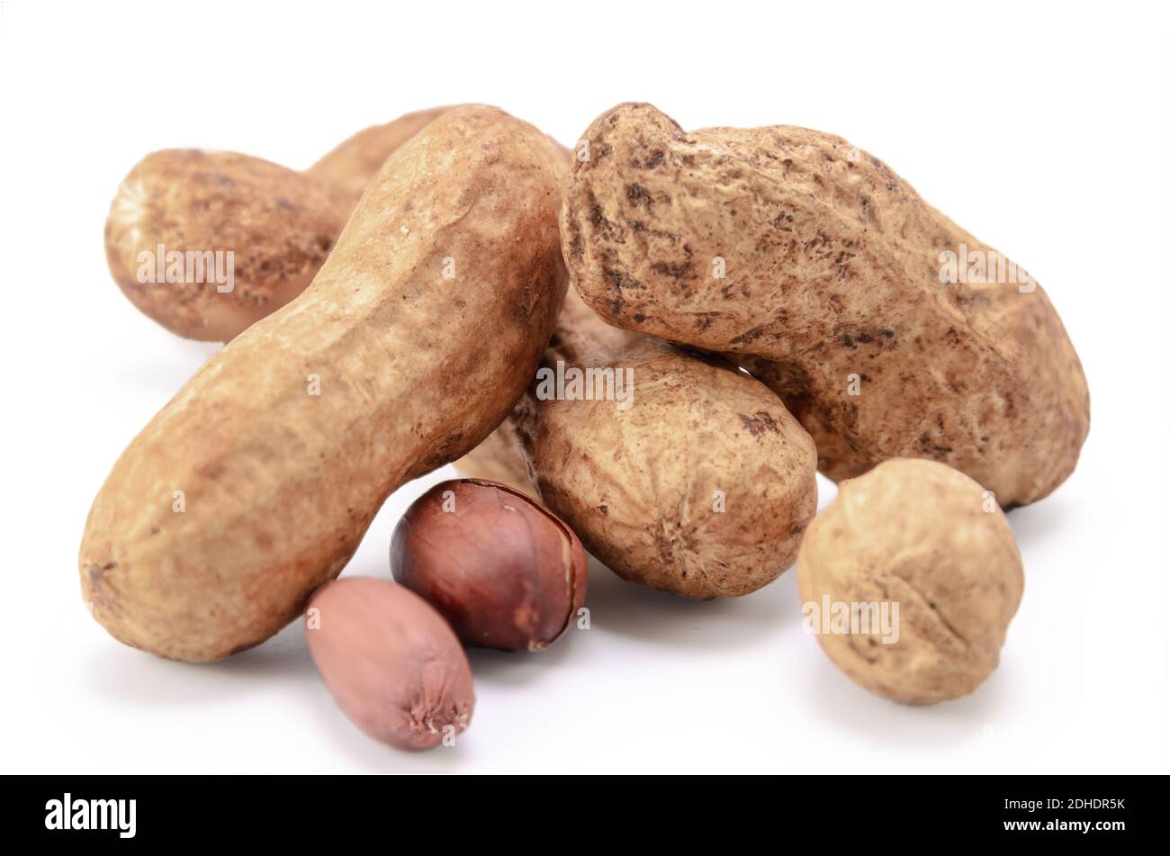 Peanuts broken Cut Out Stock Images & Pictures - Alamy