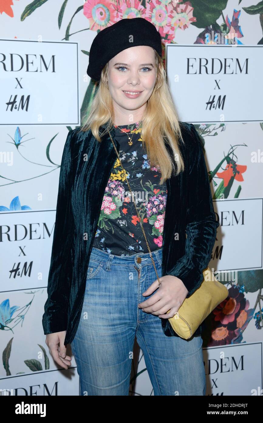 Lou Lesage attending the ERDEM X H&M Paris Collection Launch at Hotel ...