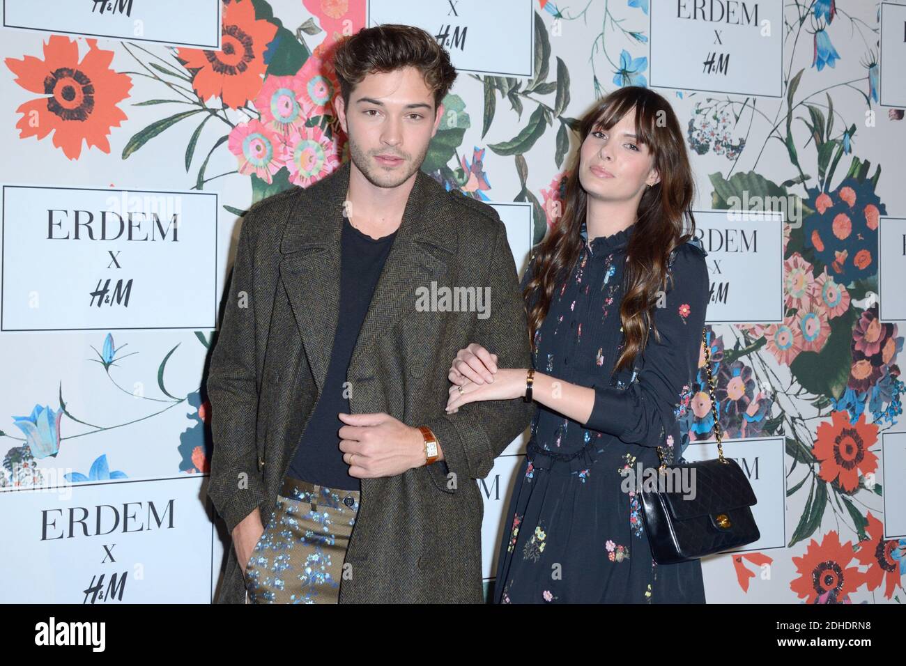 Francisco Lachowski and Jessieann Lachowski attending the ERDEM X H&M ...