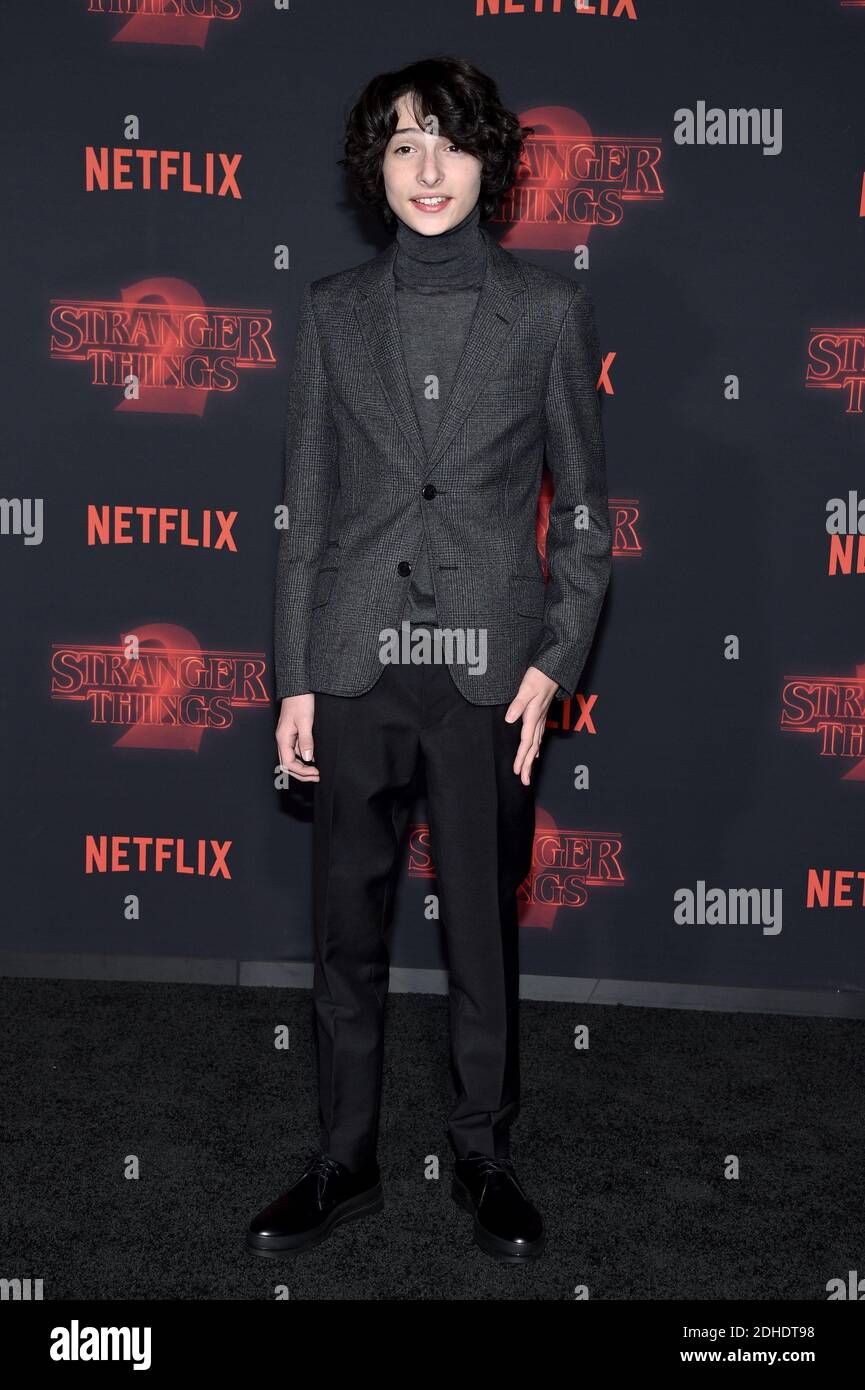 Finn Wolfhard attends the Premiere of Netflix's 'Stranger Things ...