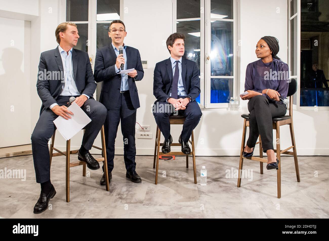 Ulysse Brault, Stephane Roques, Julien Denormandie during Citizen ...