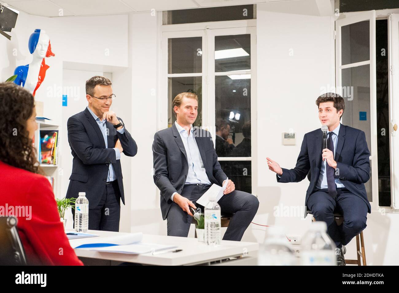 Ulysse Brault, Stephane Roques, Julien Denormandie during Citizen ...