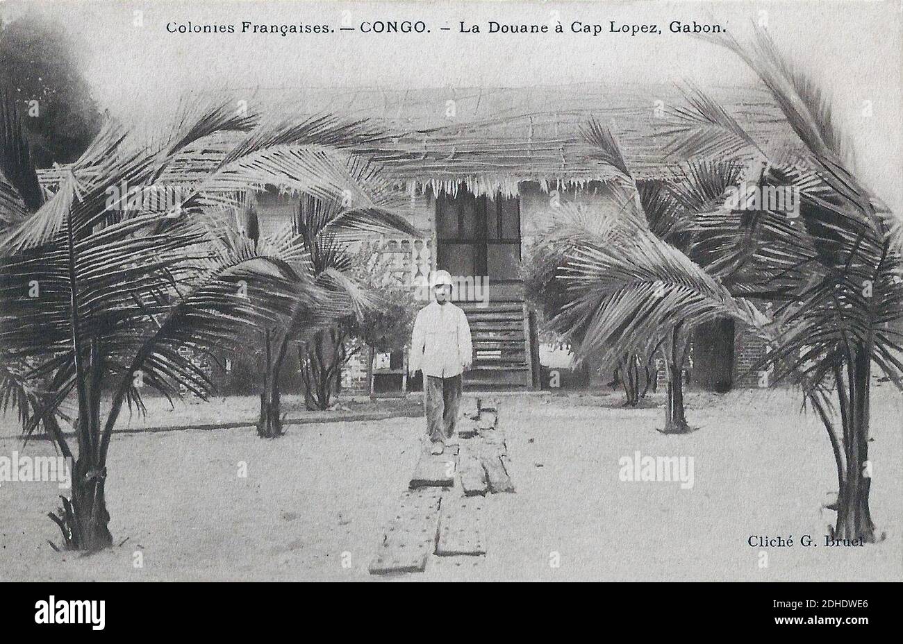 La Douane à Cap Lopez- Gabon Stock Photo - Alamy