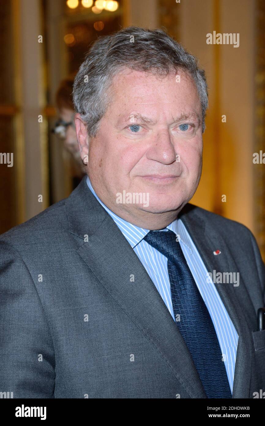 Jean Veil attending the award ceremony for the Israeli Filmmaker Amos ...