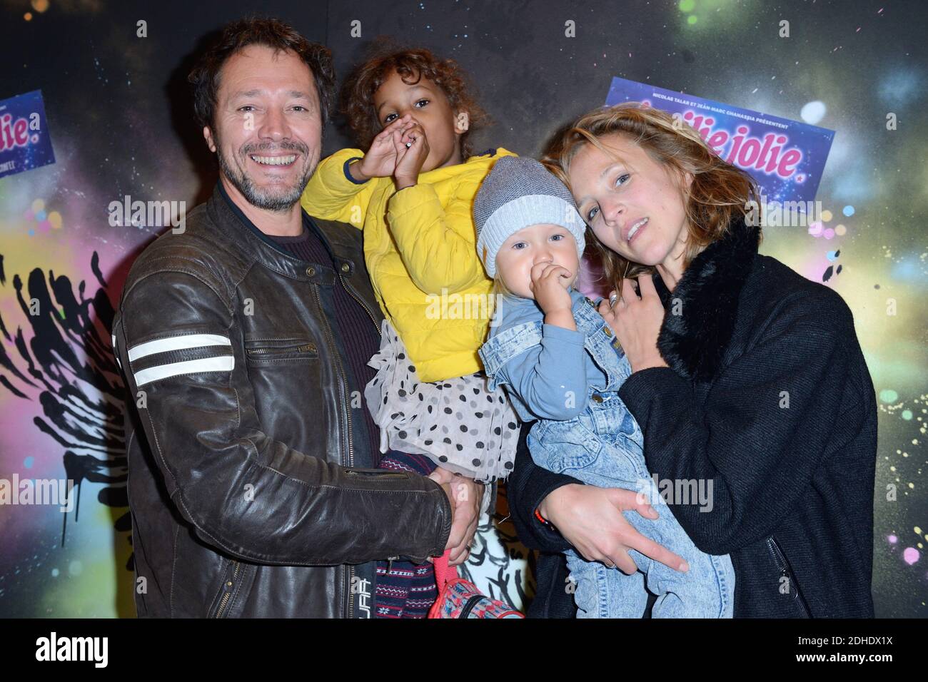 Marie Kremer avec son mari et ses enfants assistent a la Generale de ...