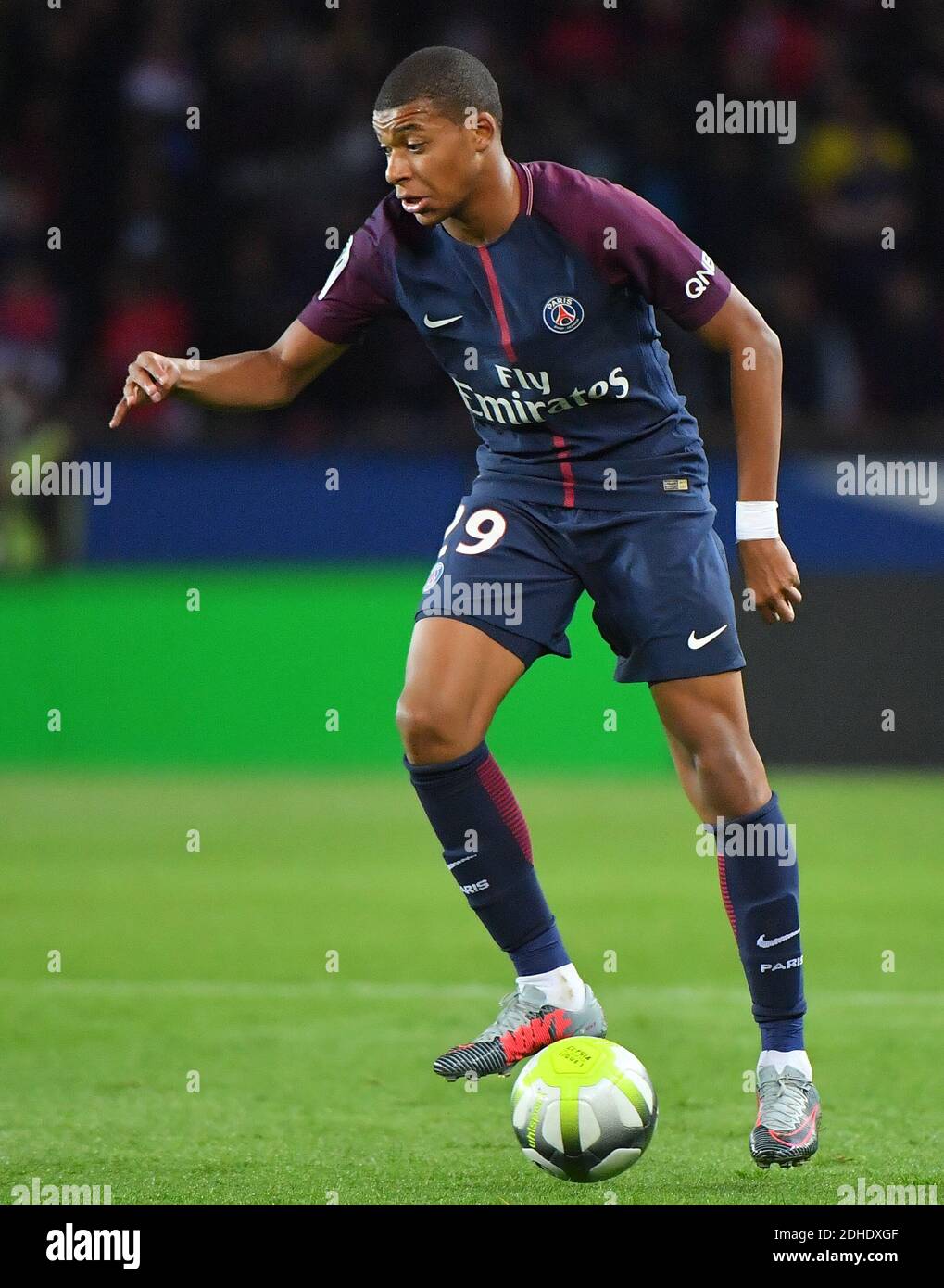 Paris Saint-Germain's l during the French L1 football match between ...