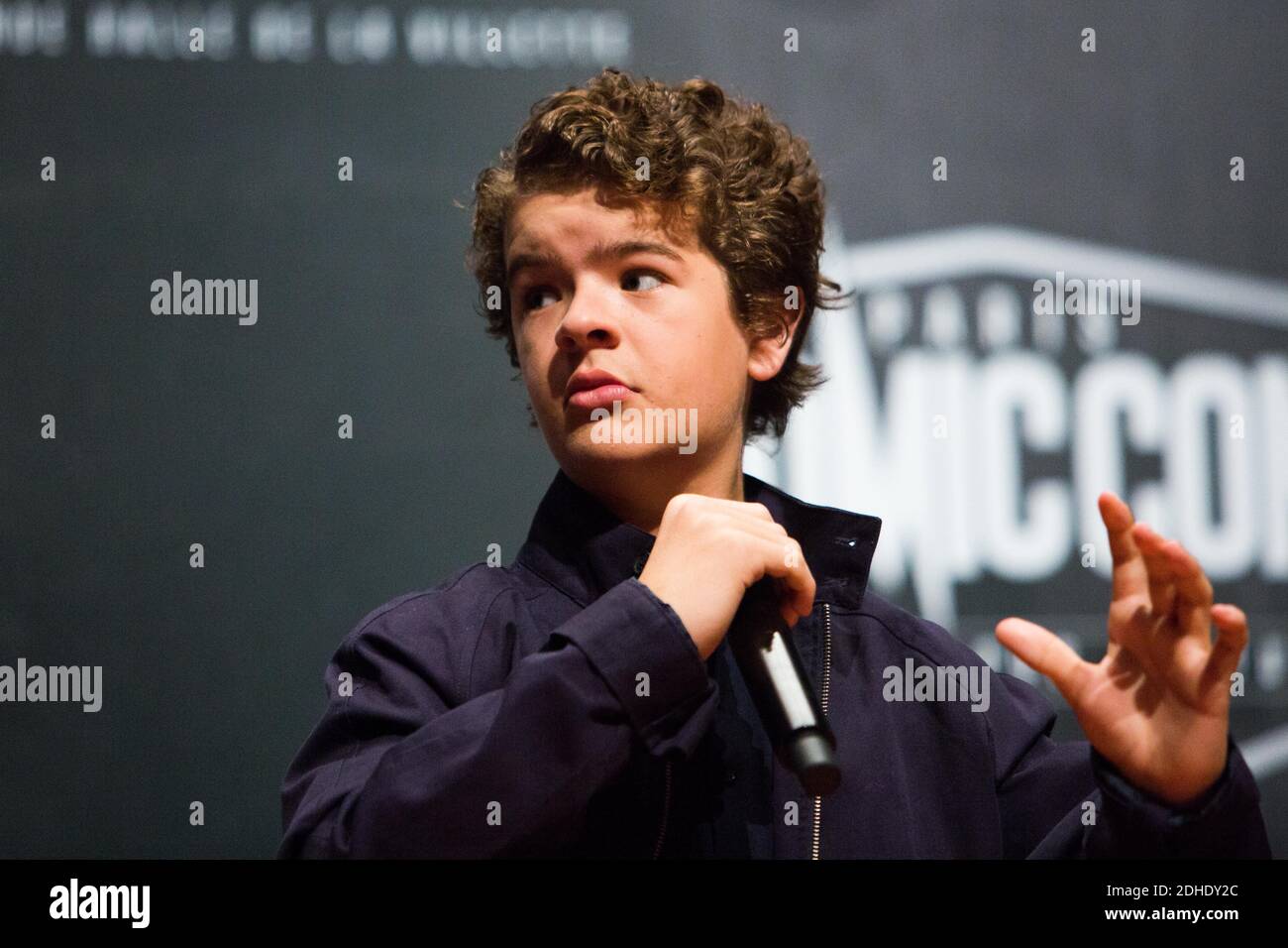 Gaten Matarazzo from Stranger Things at the Comic Con Festival 2017 ...